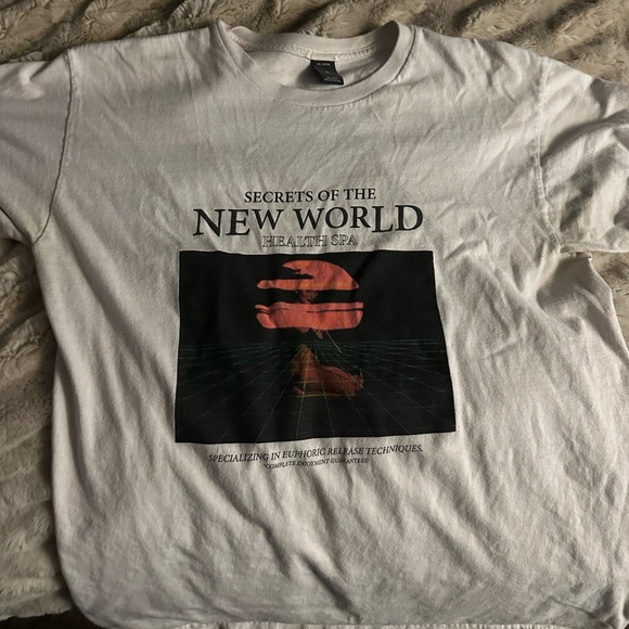 10.Deep | Shirts | Deep White Tee Size Medium | Poshmark